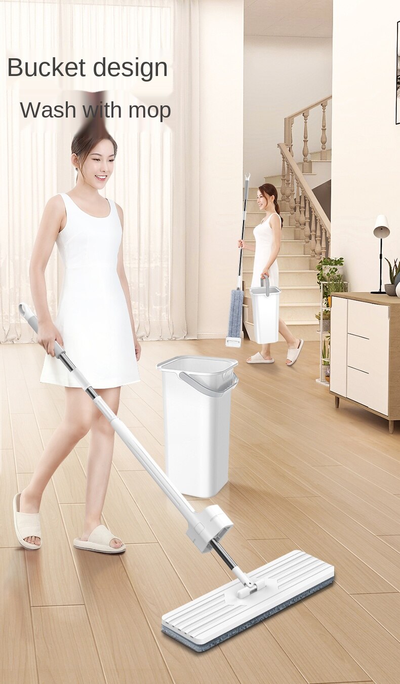 Hand Gratis Vlakmop Huishoudelijke Lui Een Mop Dro... – Vicedeal