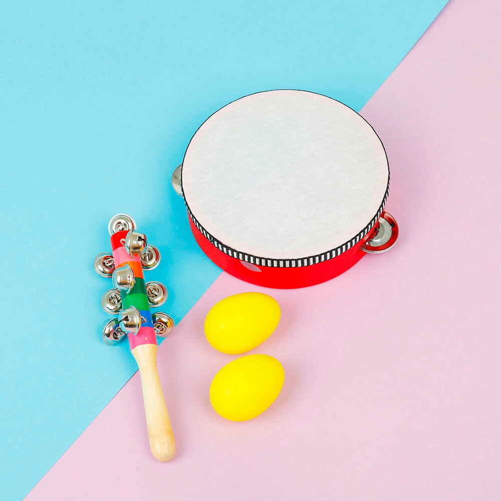 10 Pcs/Set Orff Musical Instruments Toddler Tambou... – Grandado