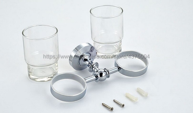 Luxury Bathroom Polished Chrome Toothbrush Holder ... – Grandado