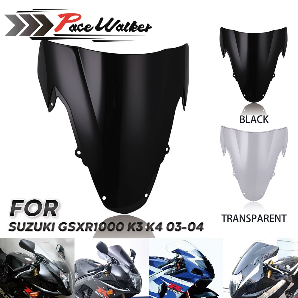 Hight SmokeTransparent ABS Motorcycle Voorruit Voo... – Grandado