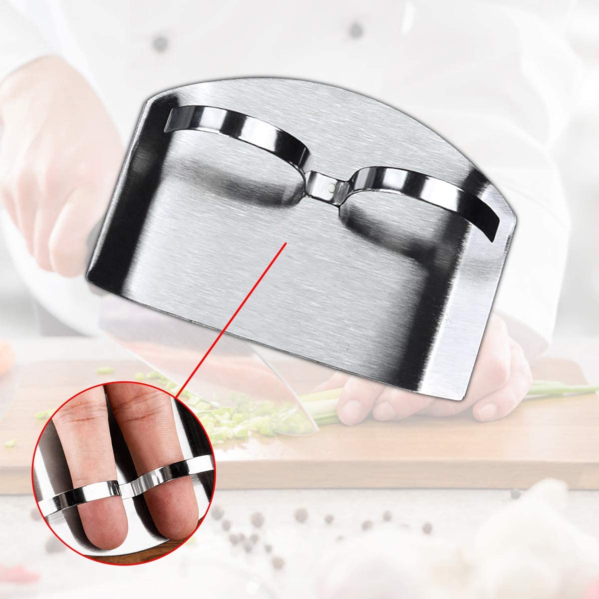 Vinger Guards Roestvrijstalen Mes Snijden Vinger B... – Vicedeal