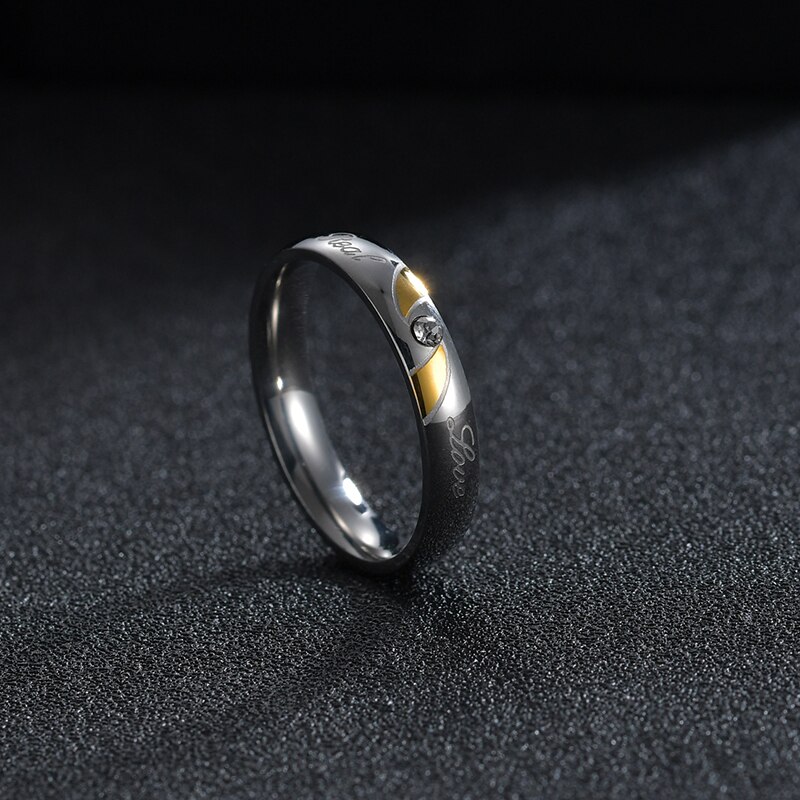 SHOUMAN Stainless Steel Real Love Never Fade Coupl... – Grandado