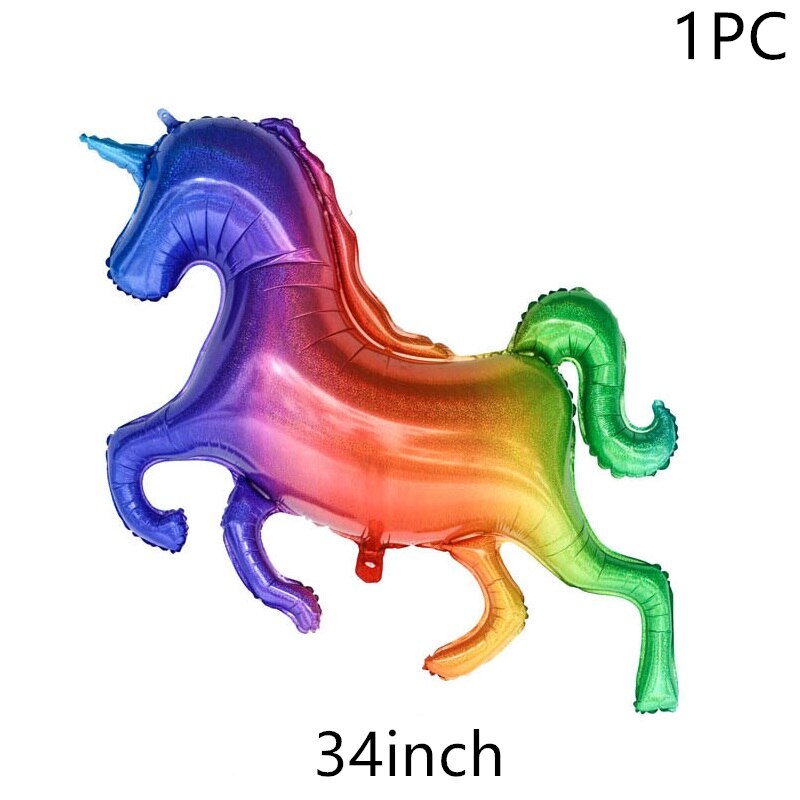 45Inch 4D Thema Party Lopen Giant Unicornio Folie ... – Vicedeal