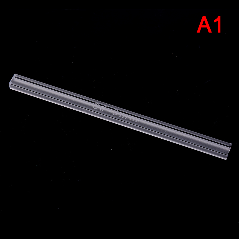 1pc Zipper Anti-overflow Ruler Acrylic Template Se... – Vicedeal