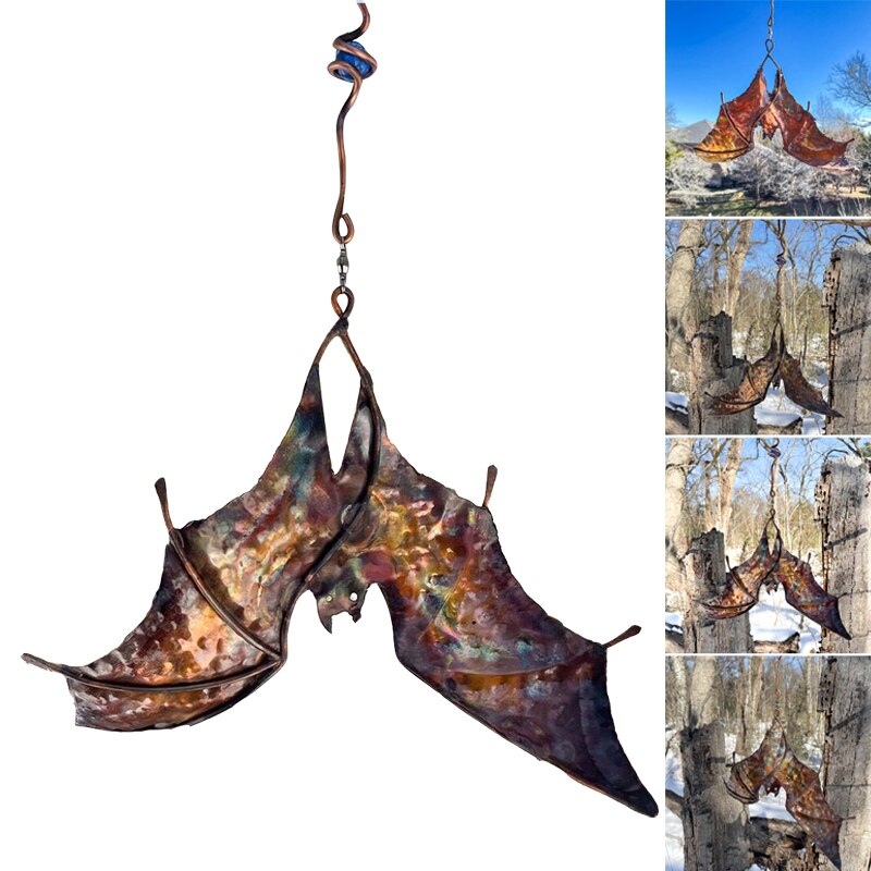 Bat Wind Catcher Bat Wind Spinner Wind Sculptures ... – Grandado