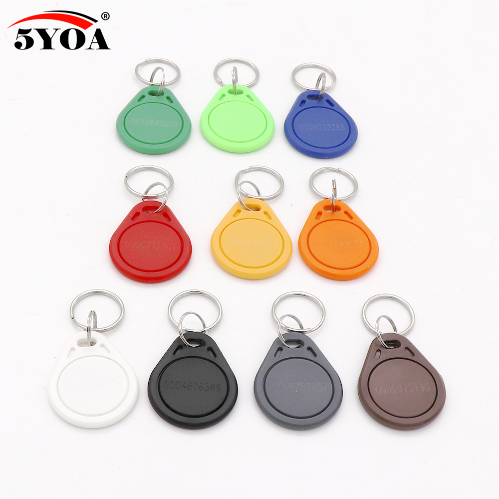 100 stks EM4100 TK4100 RFID 125 khz ID Keyfob Tag ... – Grandado