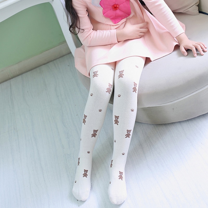 Children's Tights For Girls Autumn Winter Cart... – Grandado
