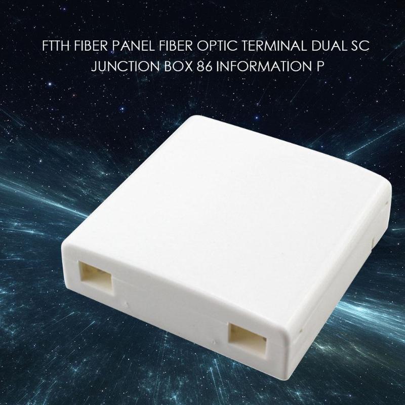 Junction Box Wall Mount 2 Cores Terminal Panel Fib... – Grandado