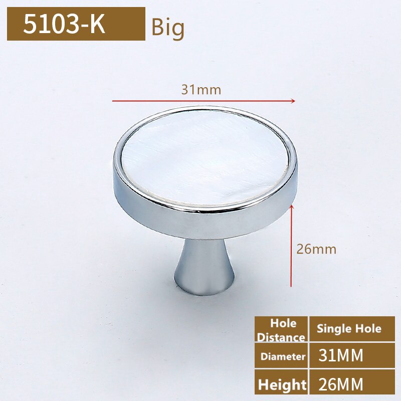 Crystal handle hook decoration Glass Drawer Cabine... – Vicedeal