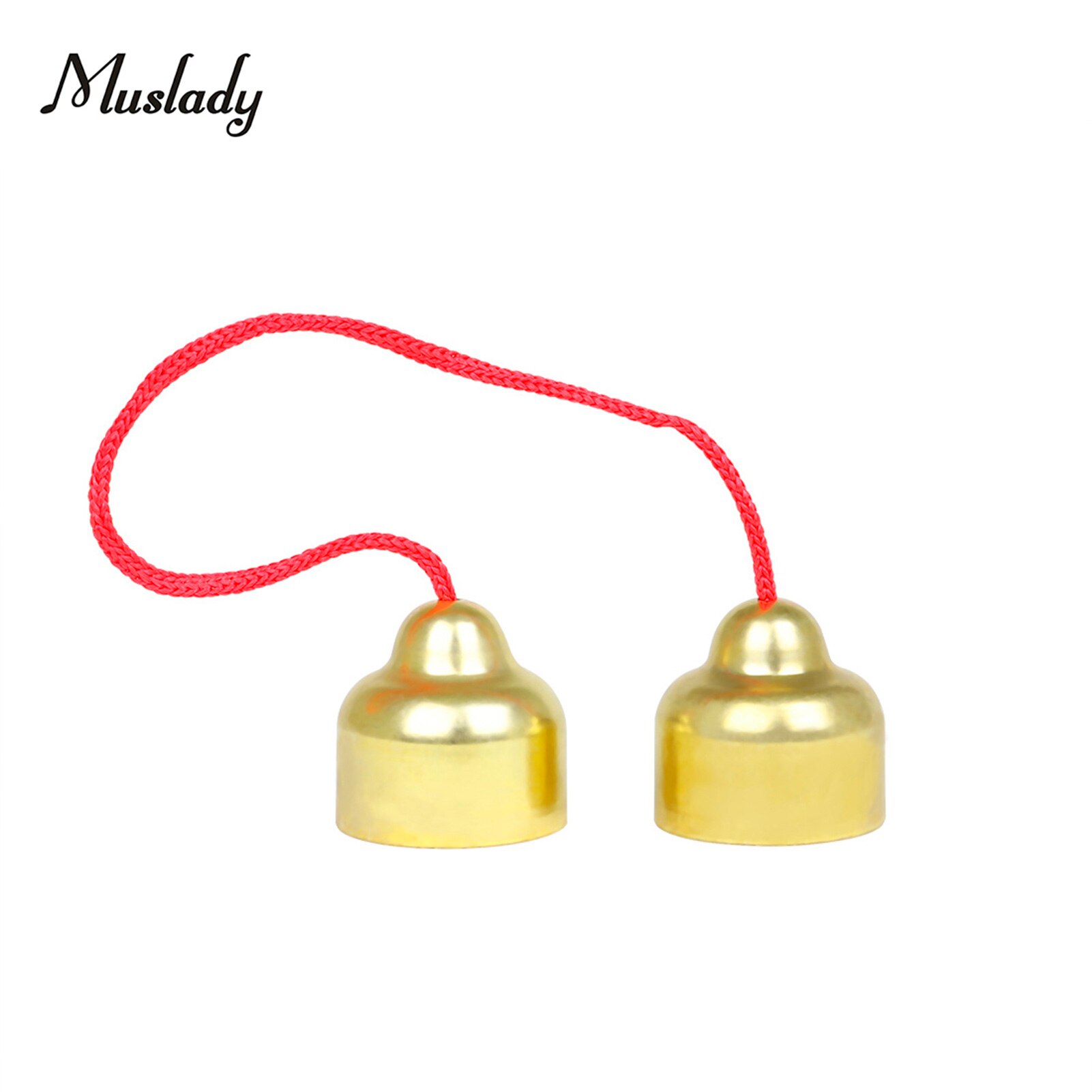 Muslady Copper Hand Bells Musical Bells Orff Percu... – Vicedeal