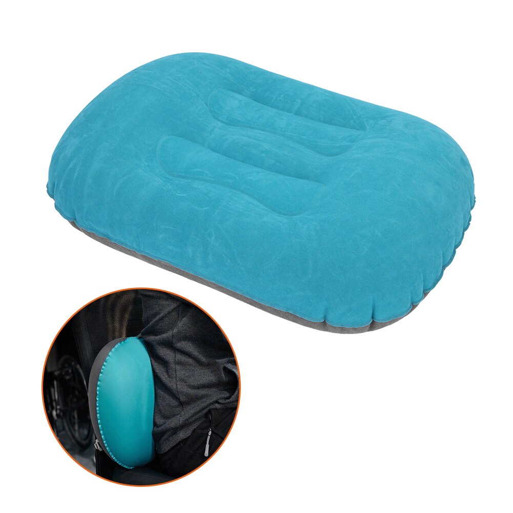 Outdoor Portable PVC Camping Air Inflatable Pillow... – Grandado