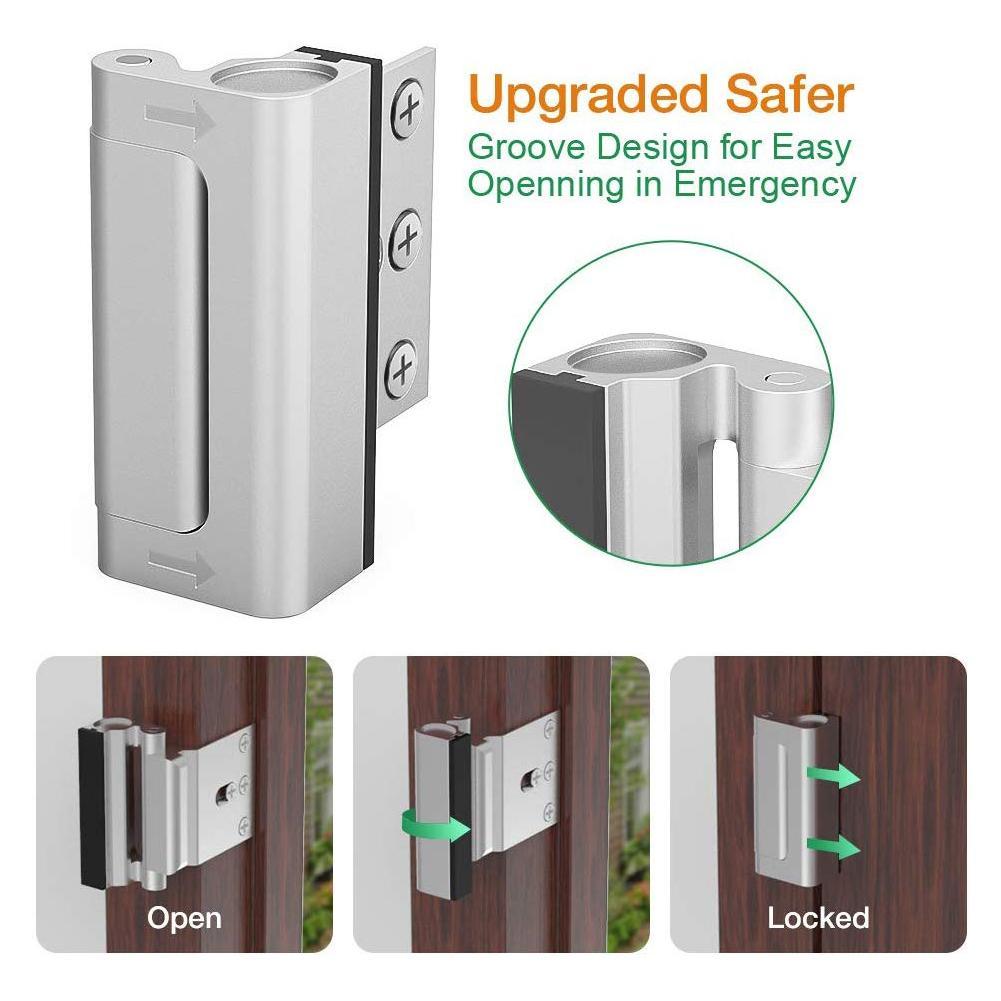 Aluminum Alloy Hinge Defender Security Door Reinfo... – Grandado
