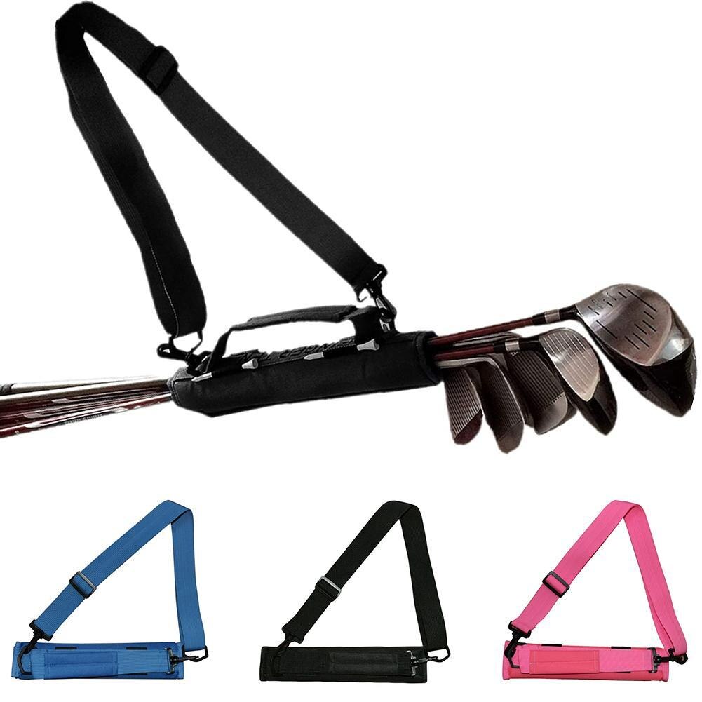 Golf Club Carrier Driving Range Black Travel Bag F... – Vicedeal