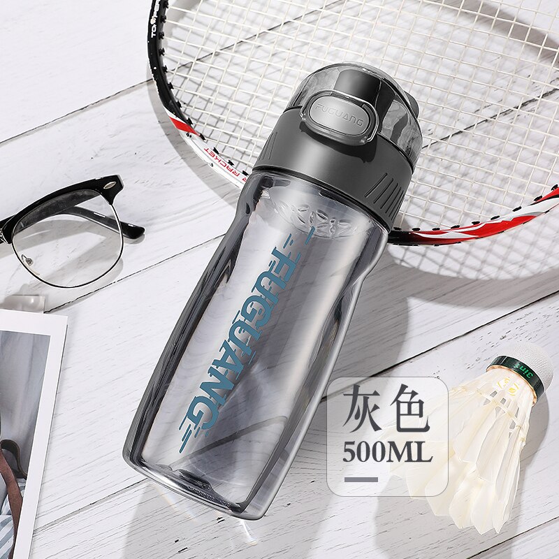 Crystal Plastic Water Bottle Glass Straw Tea Chill... – Vicedeal