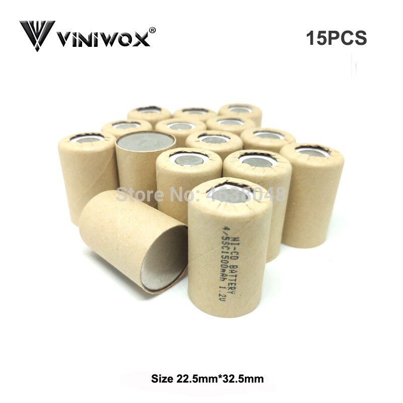 1.2V 1500mAh 4/5SC piles rechargeables ni-cd cellu... – Grandado