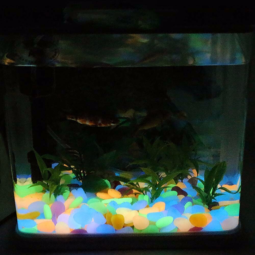 100Pcs Nachtlampje Pebbles Lichtgevende Kunstmatig... – Grandado