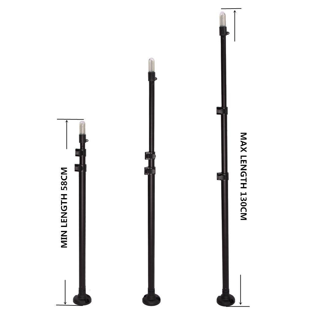 Deluxe Safety Flag With Mount Pole, Light Combo Fo... – Vicedeal