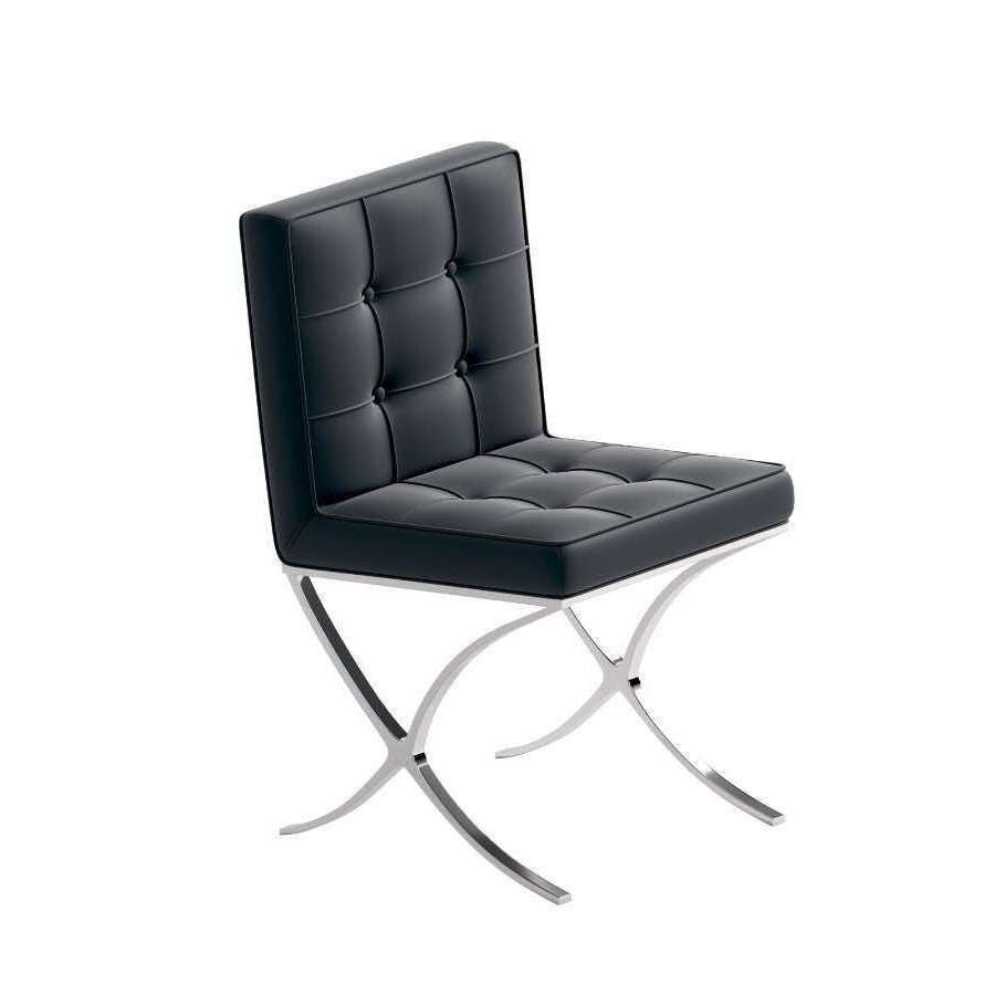 living room chair lobby chair Polished stainless s... – Vicedeal