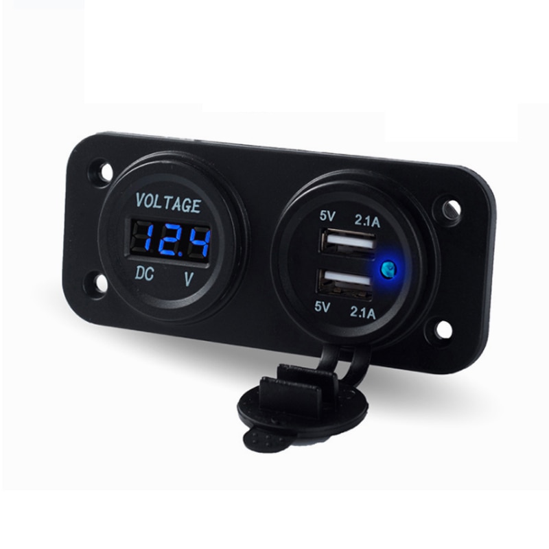 Extractme 12V Car Cigarette Lighter Socket With Vo... – Grandado