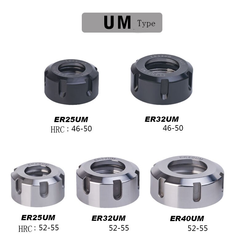 High precision ER11 ER16 ER20 ER25 ER32 UM nut ER ... – Grandado