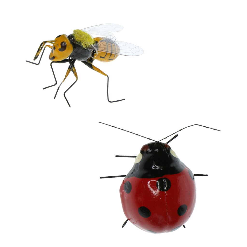 2x Colorful Clay Insect Model Bee Ladybird Fridge ... – Grandado