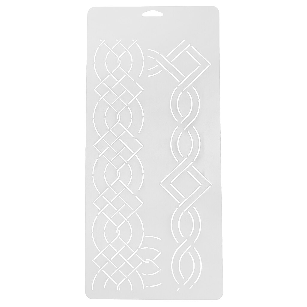 Drawing Template Stencil For Quilting Embroidery P... – Grandado