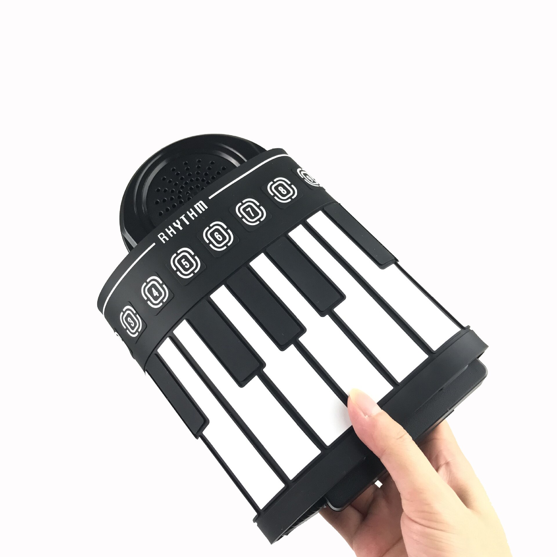 49 keys speaker Hand roll piano Portable folding E... – Grandado