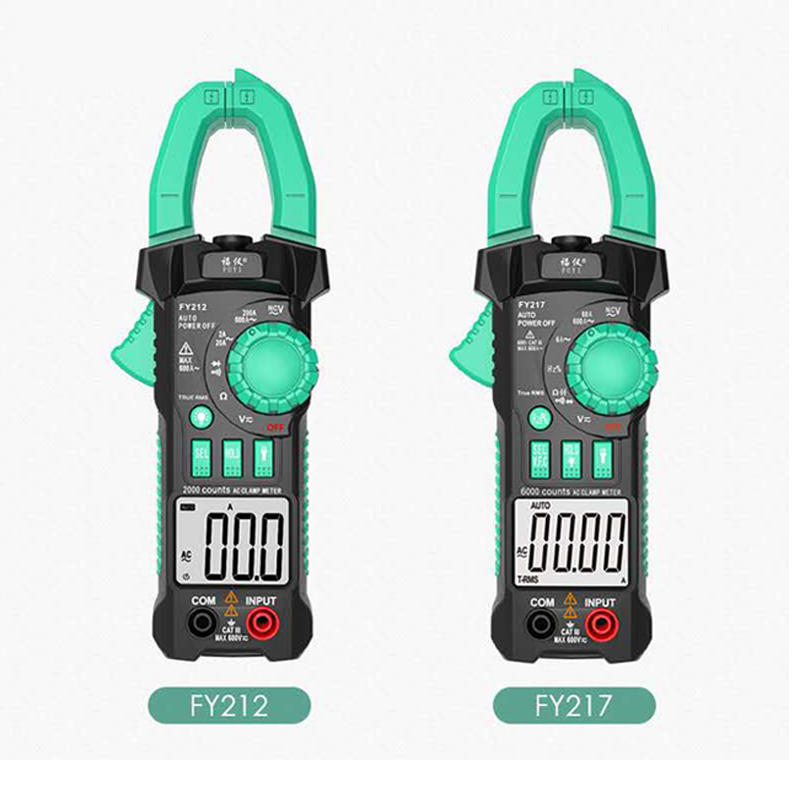 True RMS Multimeter Clamp Digital Clamp Meter AC/D... – Vicedeal