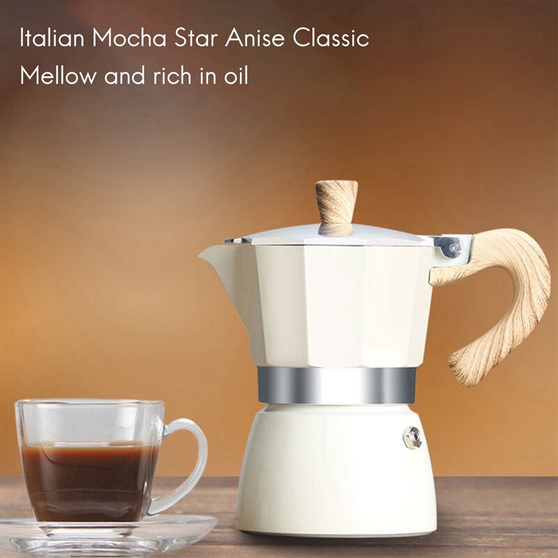 Moka Pot,Stovetop Espresso Maker Cuban Coffee Perc... – Vicedeal