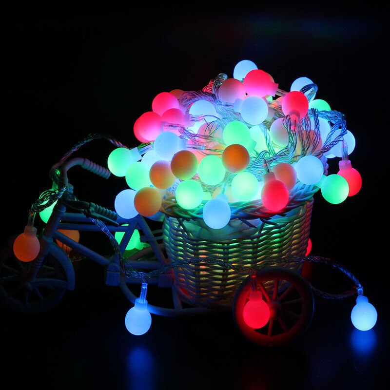 3M 4M 5M Fairy Tale Garland LED Ball String Lights... – Vicedeal