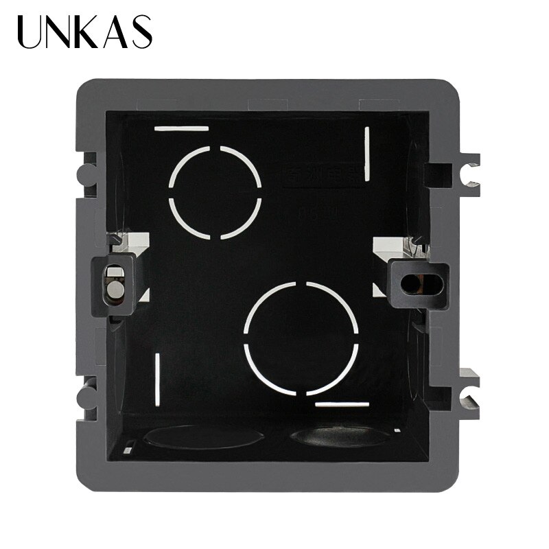 UNKAS Black Wiring Back Box High Strength Mounting... – Grandado