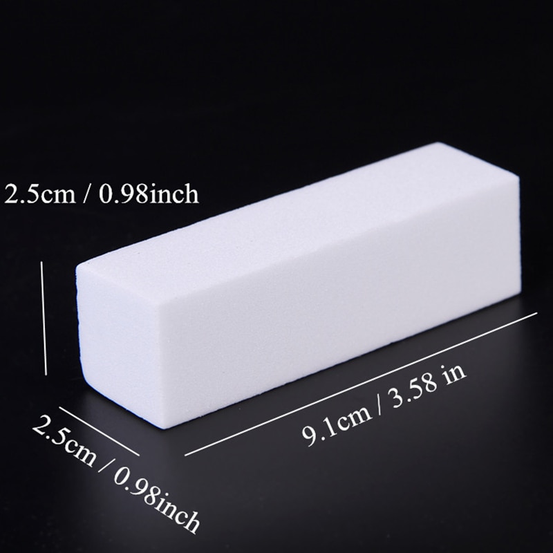 10Pcs/lot Nail Art Buffer Buffing Sanding Files Bl... – Grandado