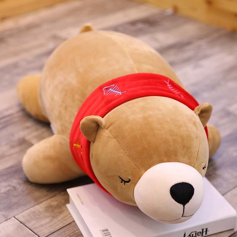 Ijsbeer Knuffel Pop Wasbeer Kussen Kussen Lappenpo... – Grandado