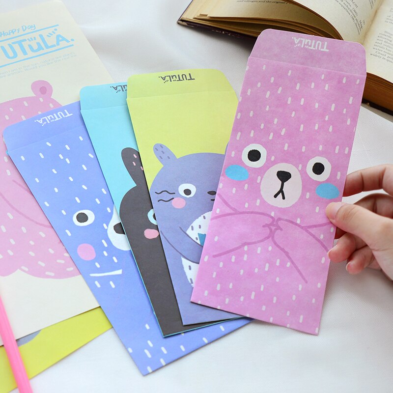 H31 1 Set=6 Paper + 3 Envelope Cute Kawaii Tutula ... – Grandado