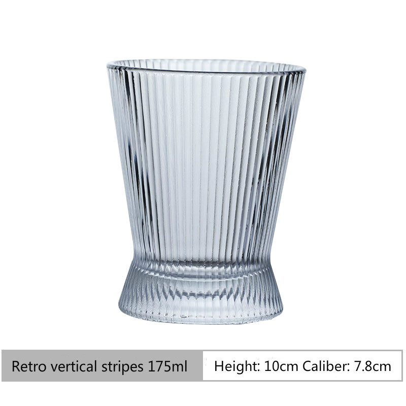 Verticale Strepen Whiskey Wijn Glas 100-175Ml Excl... – Vicedeal