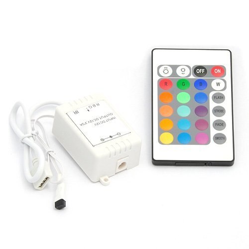 24 Button Wireless RGB LED Light Controller Ir Rem... – Grandado