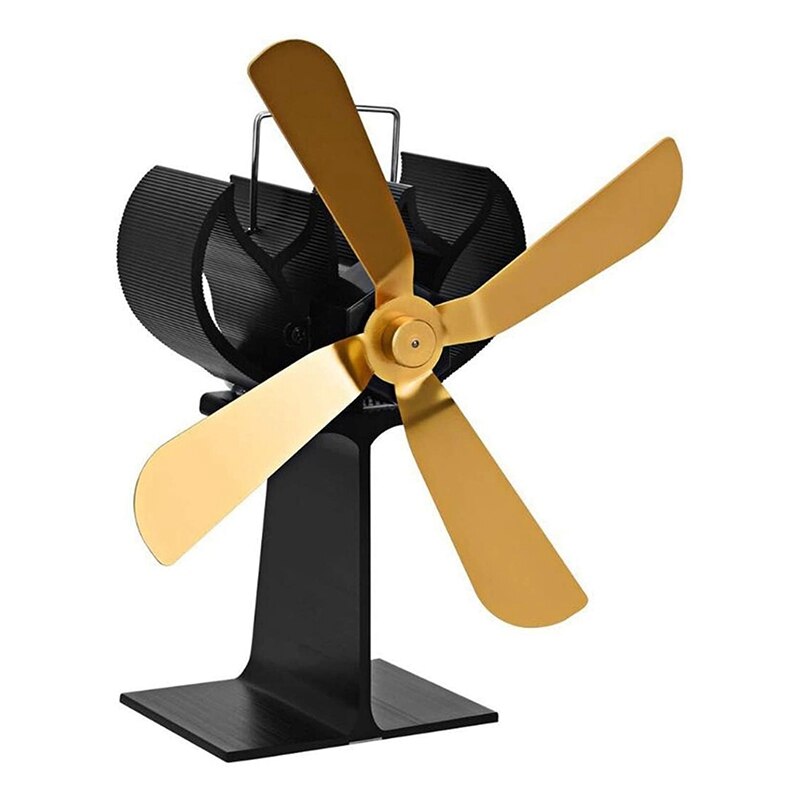 4 Bladen Warmte Aangedreven Kachel Fan Haard Venti... – Vicedeal