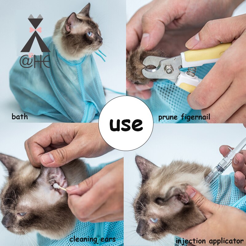 @HE Pet Grooming Bag Cat Groomer Bathing Bag Cats ... – Grandado