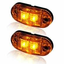2Diode Amber LED Marker Lights Side Lamp Side Mark... – Grandado