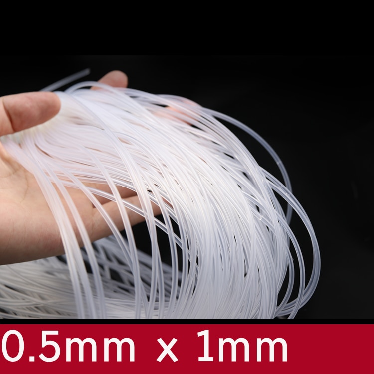 Transparent Flexible Silicone Tube ID 0.5mm x 1mm ... – Grandado