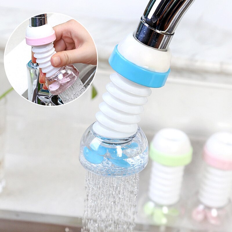 360 Degree Adjustable Water Tap Bathroom Faucet Ex... – Grandado