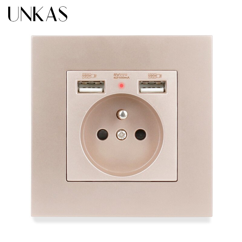 UNKAS Black Plastic Panel French Standard Electric... – Grandado