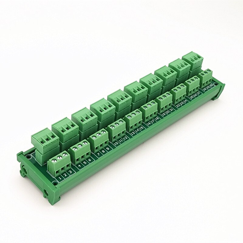 DIN Rail Mount 15A/300V 10x3Position Screw Termina... – Vicedeal