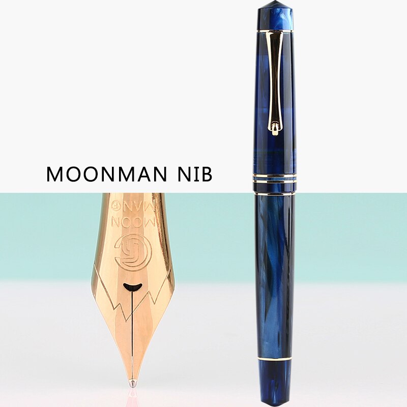 Moonman M800 Acryl Luxe Vulpen Bock/Moonman Iridiu... – Vicedeal