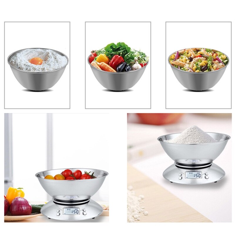 LCD Digital Kitchen Scale for Cooking Baking Multi... – Grandado