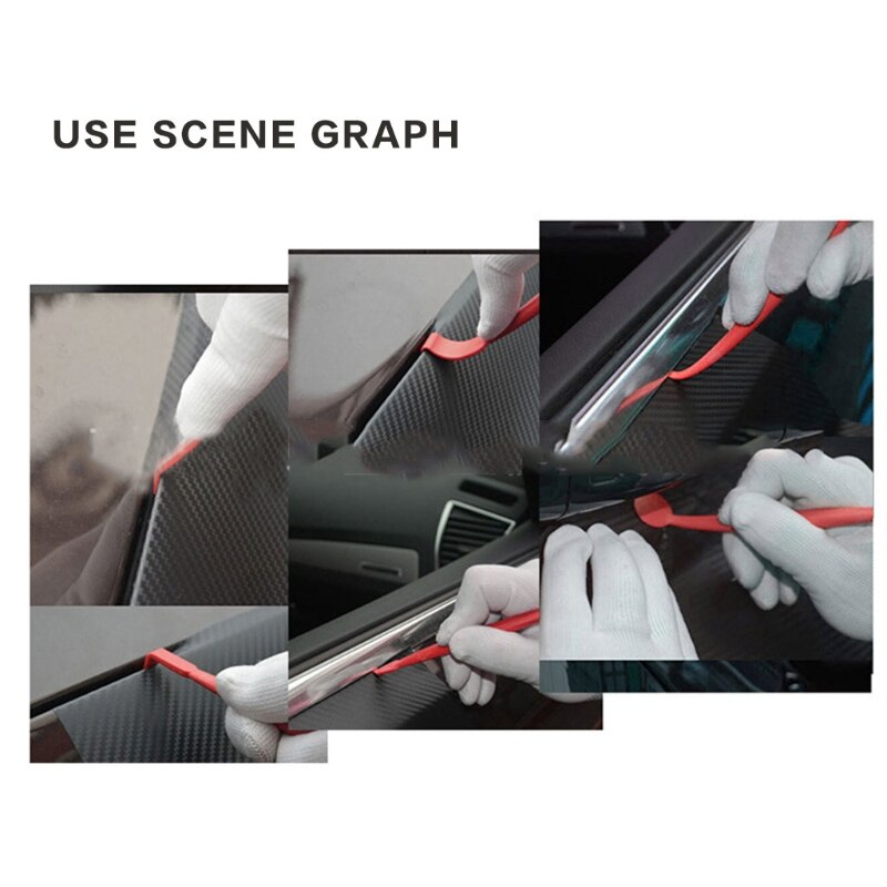 7 Pcs/Set Car Wrap Film Squeegee Scraper Kit Edge-... – Grandado