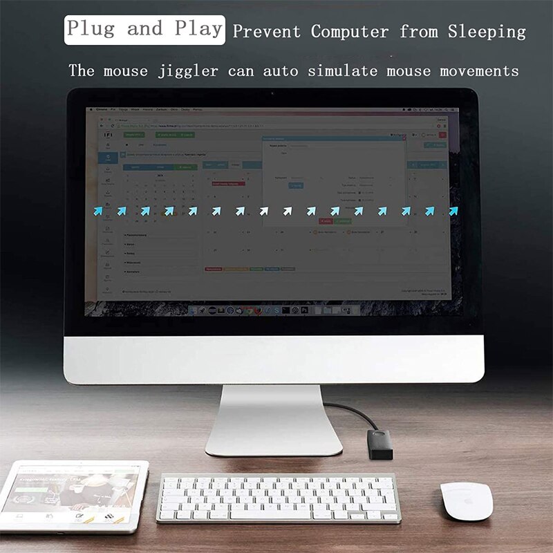Muis Jiggler Usb Play Auto Computer Muis Mover Sim... – Vicedeal