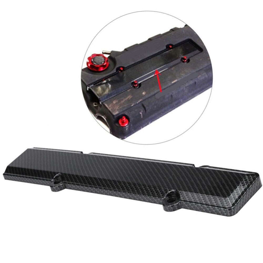 ABS plastic Spark Plug Cover Engine Carbon fiber C... – Grandado