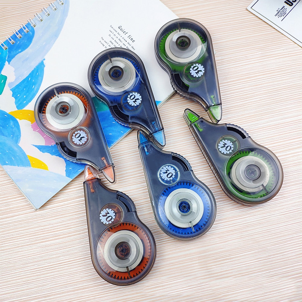 6 pcs Roller Correction Tape White Out 30m Long St... – Vicedeal