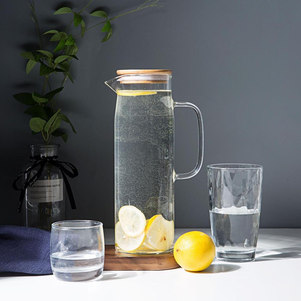 1.4L Grote Clear Glas Kruik Cool Water Pitcher Kou... – Grandado
